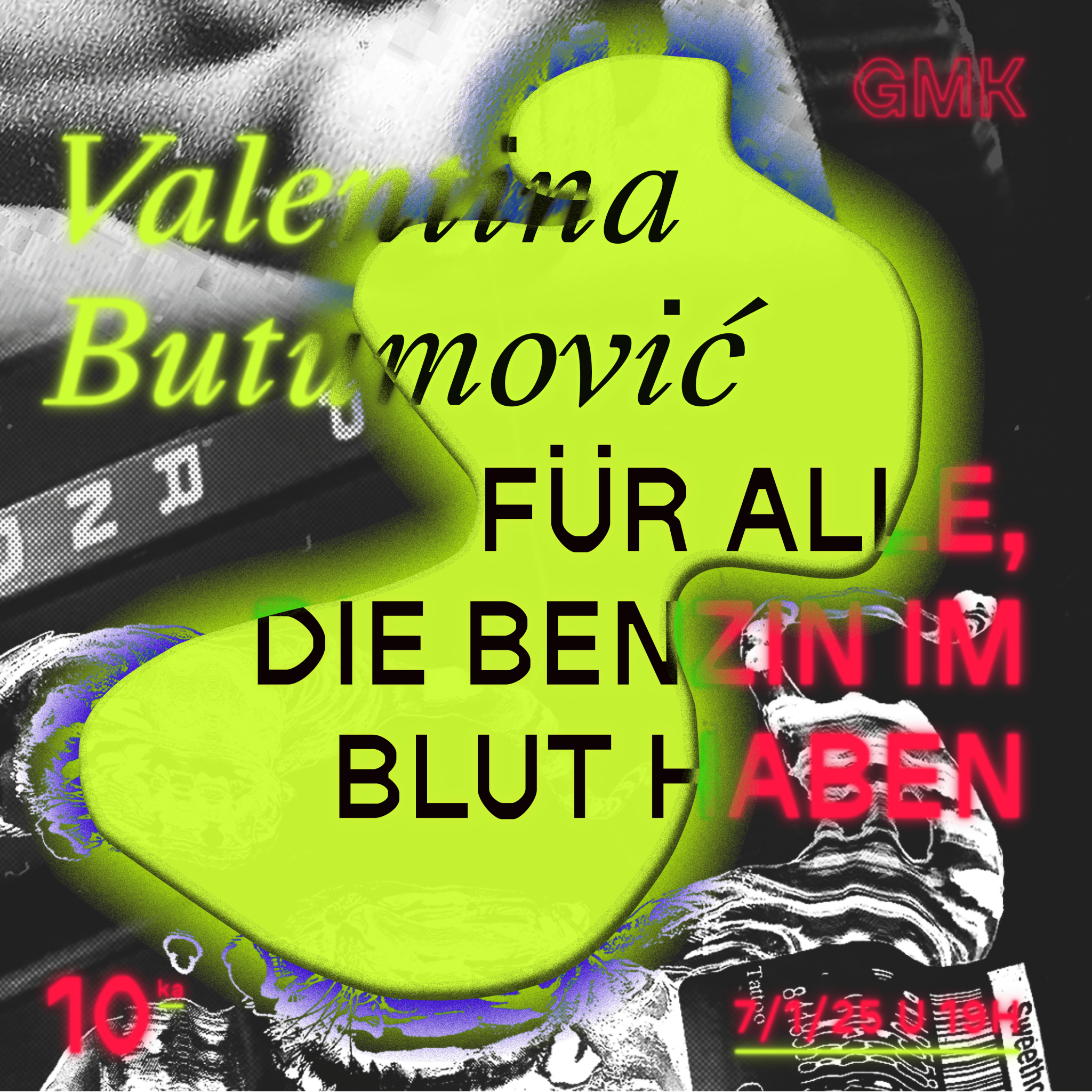 Valentina Butumović: FÜR ALLE, DIE BENZIN IM BLUT HABEN – Galerija ...